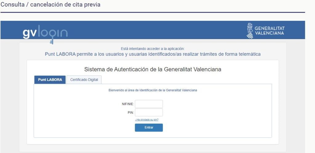 labora inscripción - LABORA GVA